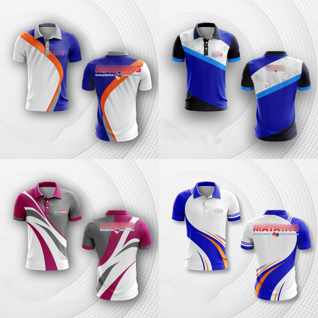 Deped Matatag Polo Shirt Uniform Full Sublimation Polo-Shirt For Women ...