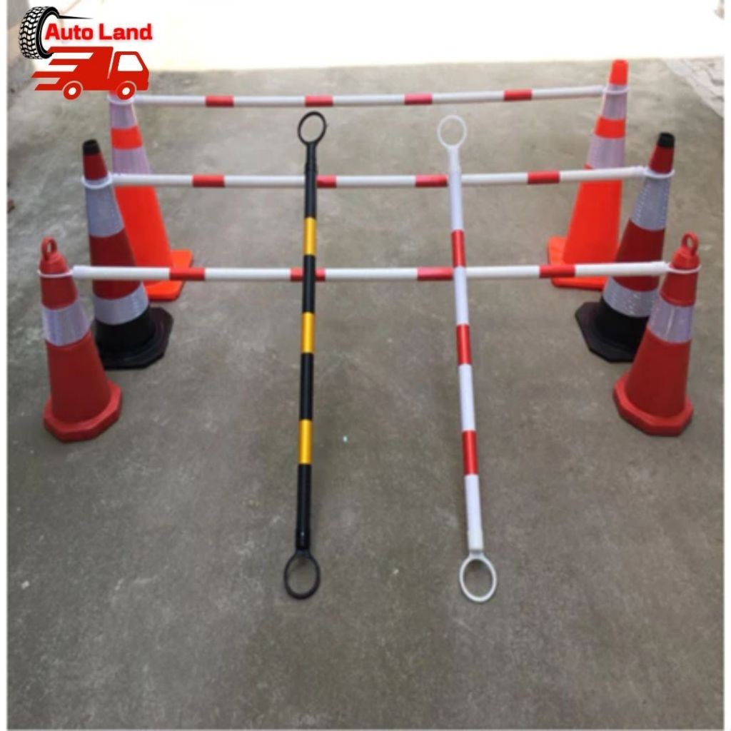 Area Barrier PVC Cone Cover Extendable-Shrinkable Length 1 Meter Can Be ...