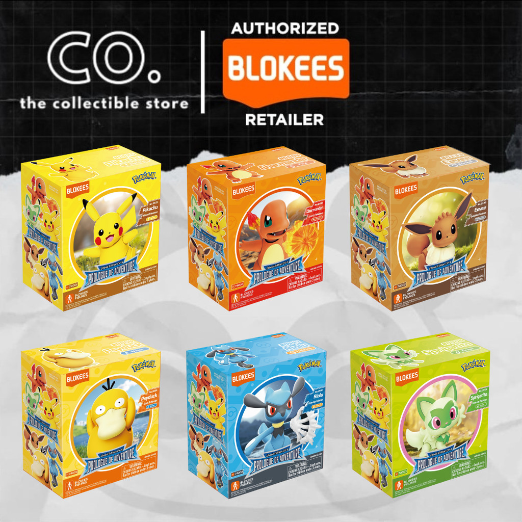 Blokees Figures Pokemon Classic Edition S sold by CO. the collectible ...