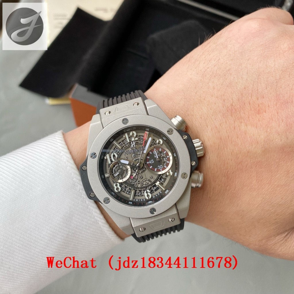 H*U*B* BIG BAN* series multifunctional design 46mm fashionable men's mechanical watch | Shopee ...