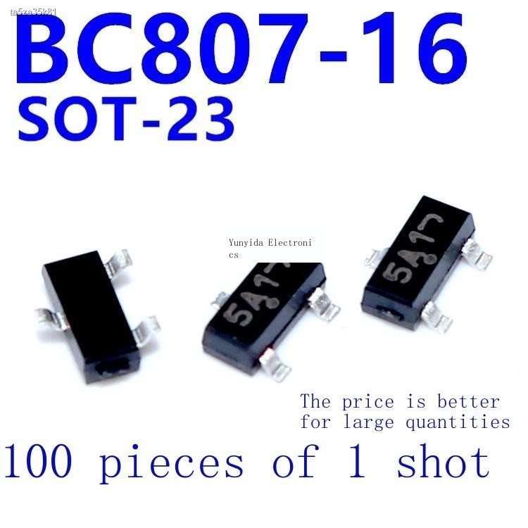 New Original BC807-16 printing 5A SMD transistor SOT-23 (100 pieces of 5 yuan free shipping ...