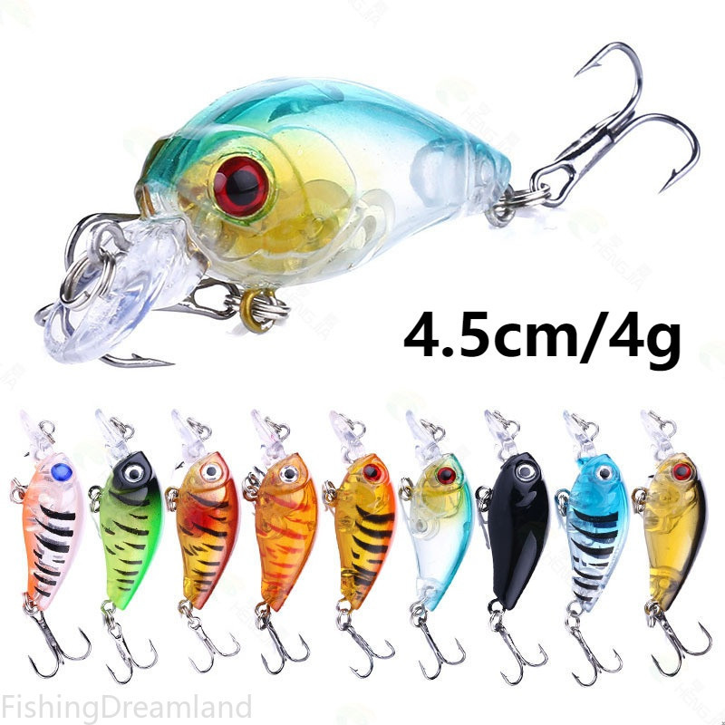 4.5cm/4g Micro Lure Fishing Gear Fishing Gear Fishing Bait Fake Bait ...