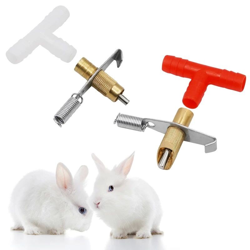 5/10pcs Automatic Rabbits Drinker Nipple Feeding Water Nipples Pet ...