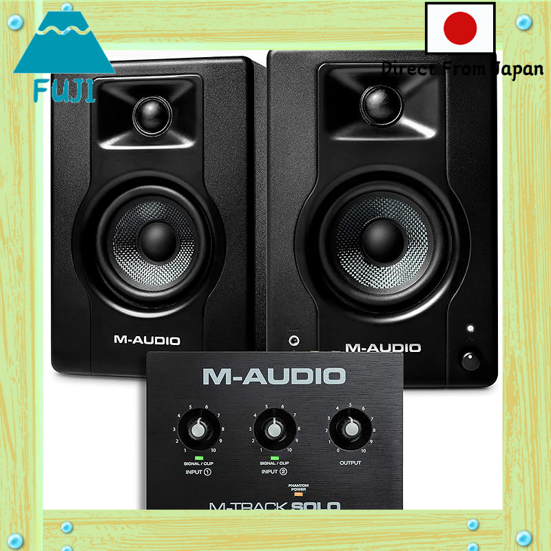 M-Audio USB Audio Interface Bundle for Streaming, Recording, and Music ...