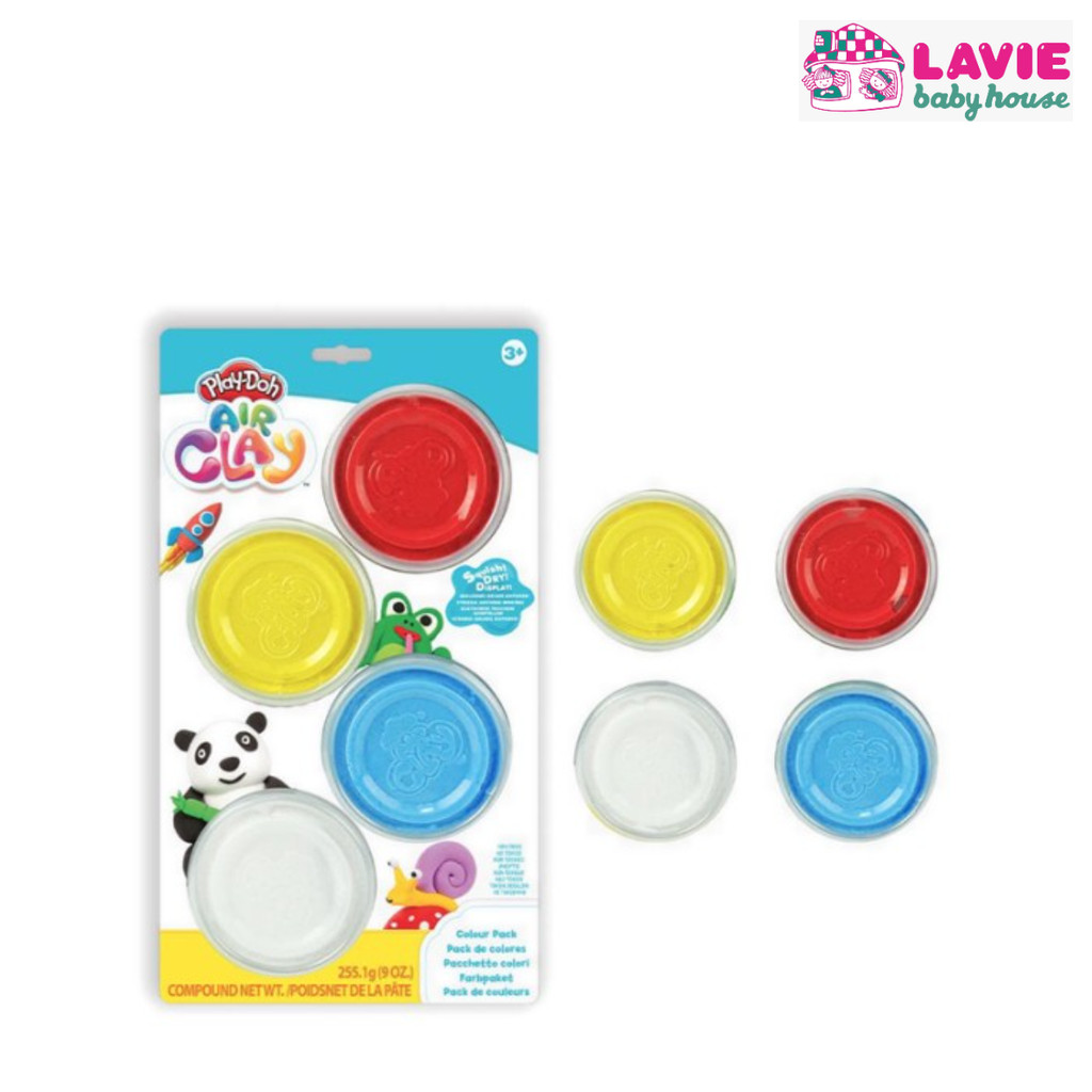Play-doh AIr Clay Color Pack (4 Containers) | Shopee Philippines