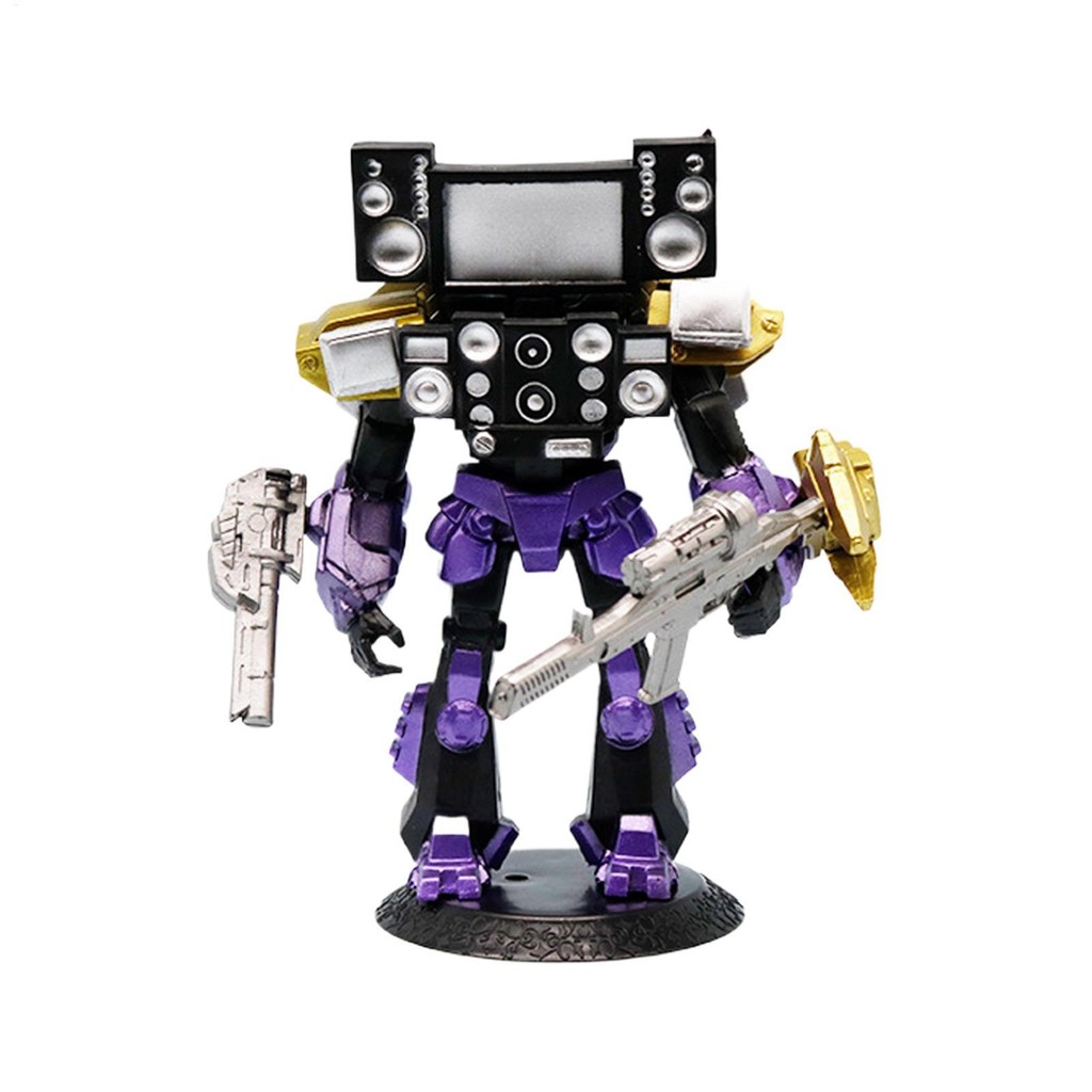Mech Warrior Titan Audio Man Toilet Monitor Man Boy Doll Audio TV ...