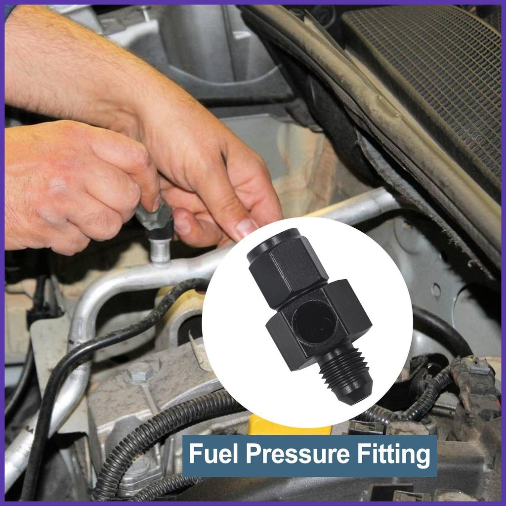 Oil Pressure Gauge Adapter Oil Pressure Regulator Adapter With 1/8NPT ...