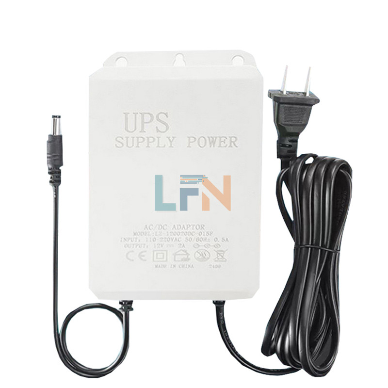 LFN 12V 2A Uninterruptible Power Supply Mini UPS Battery Backup for ...