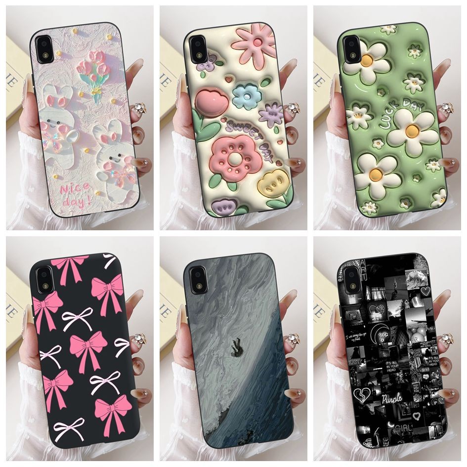 Shockproof Casing For ZTE Blade L210 Phone Case Popular Flower Bowknot ...