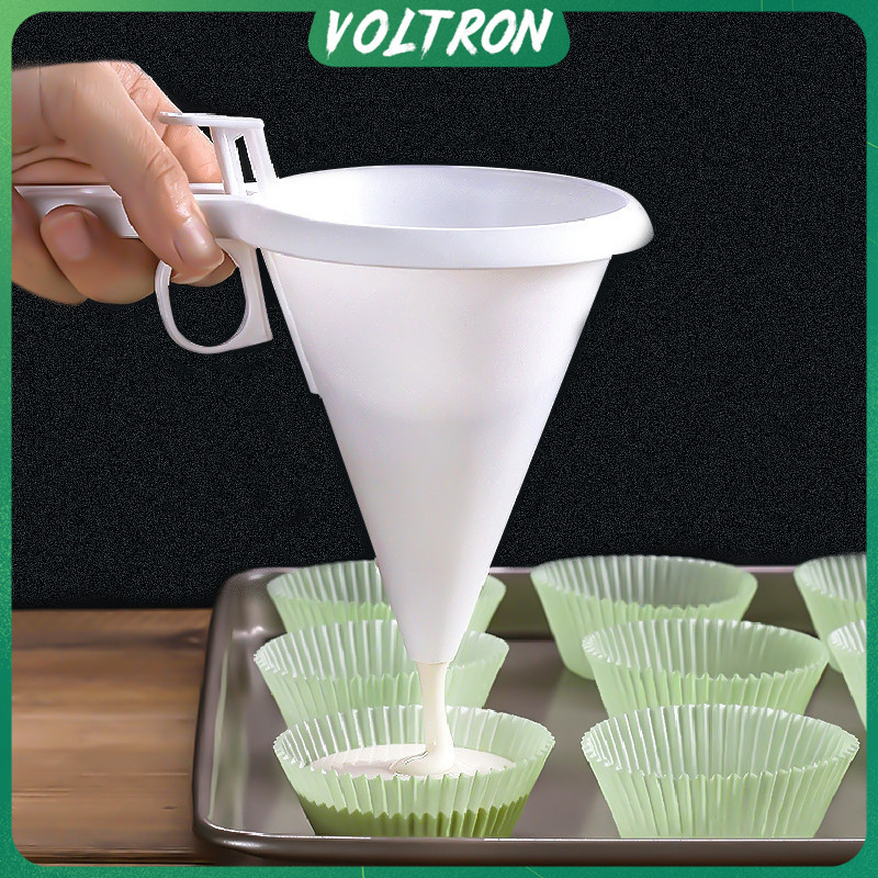Adjustable Funnel Baking Separating Plastic Funnel Baking Cake Tools ...