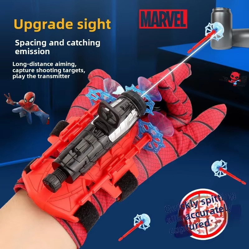 Superhero Spider Silk Launcher Toys Funny Toy Anime Figures Cosplay ...