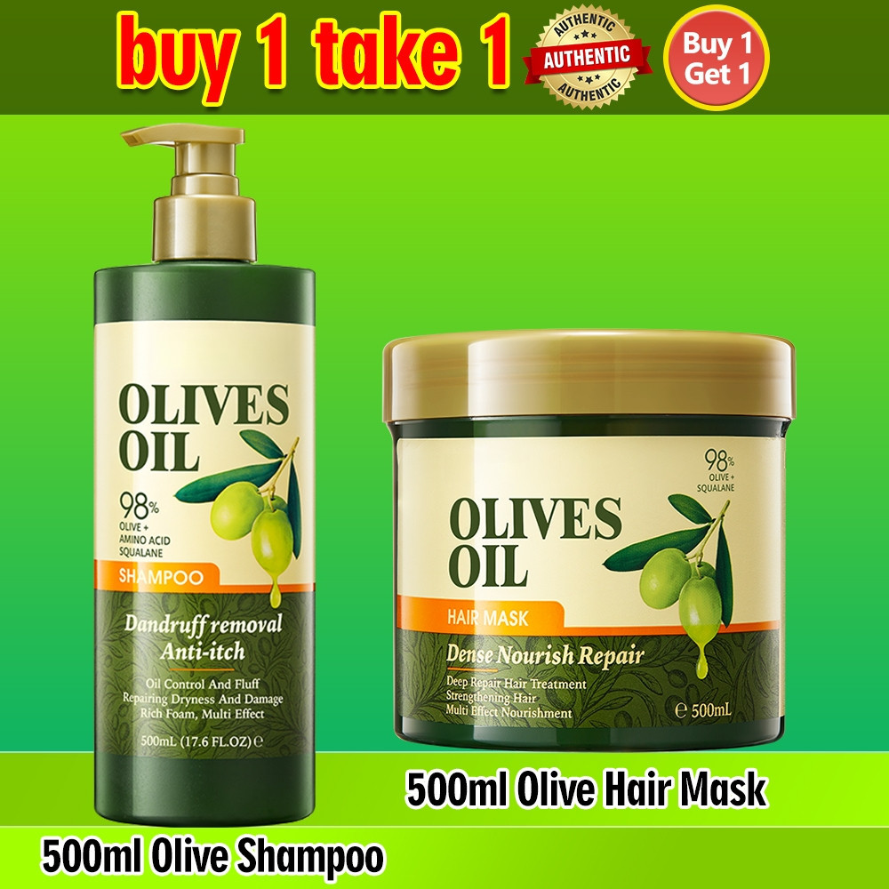 Original Olive Oil Anti-Dandruff Shampoo for Flake-Free Scalp and ...