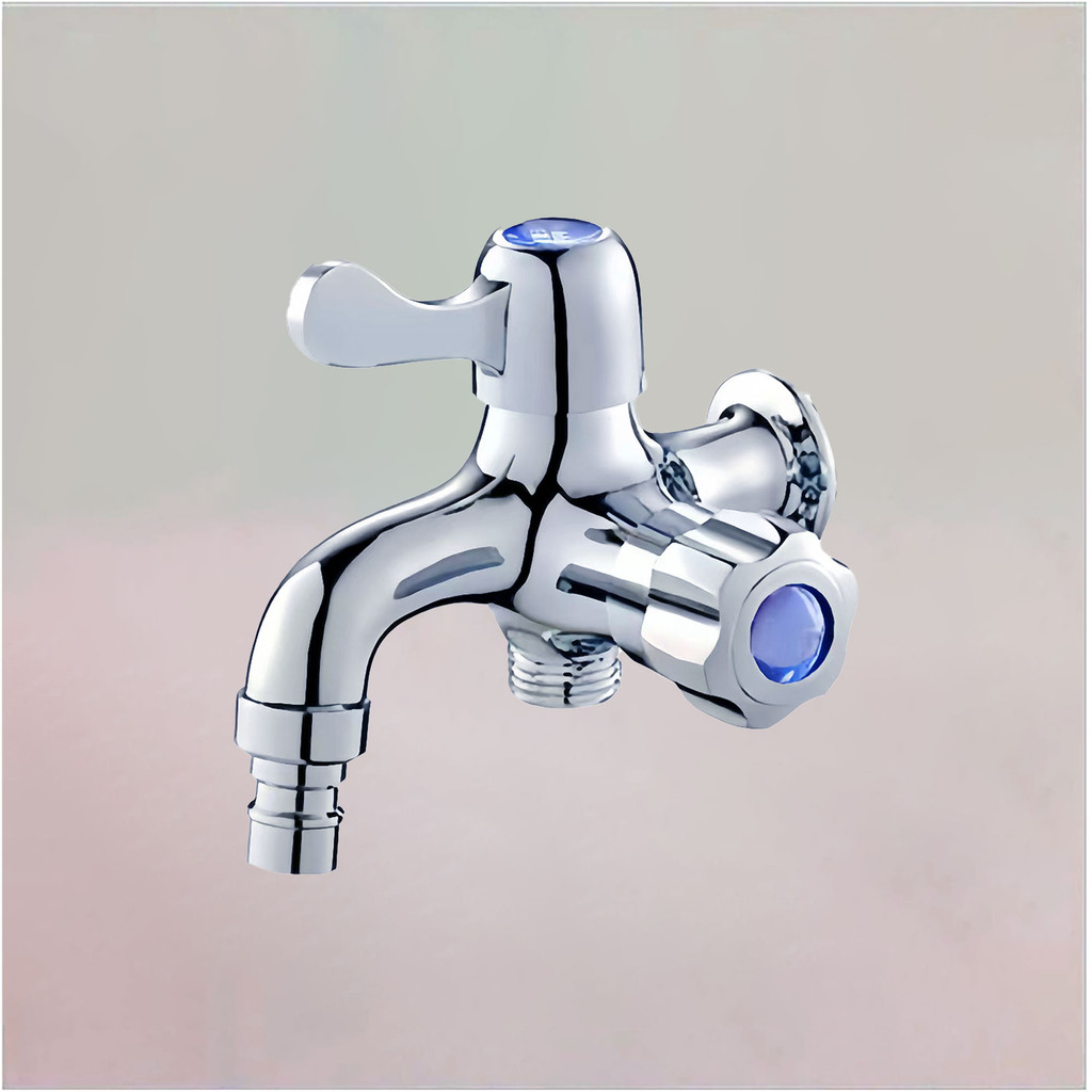 Multi-Purpose Faucet Pool Spout 2-Way Double Tap Washing Machine | Shopee Philippines