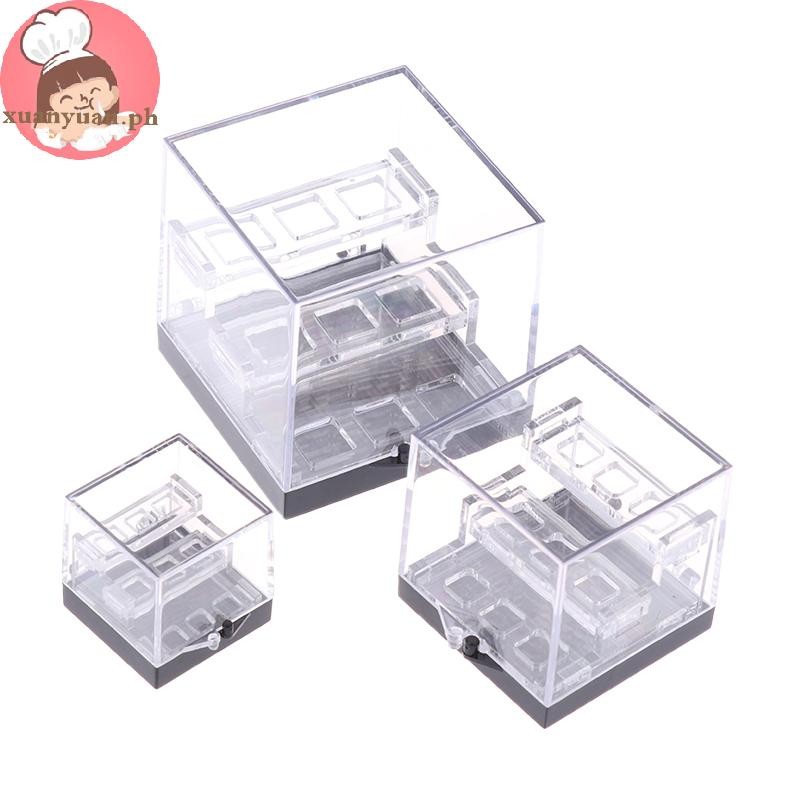 XUAN Small Acrylic Three Layer Raw Stone Storage Box Loose Stone ...