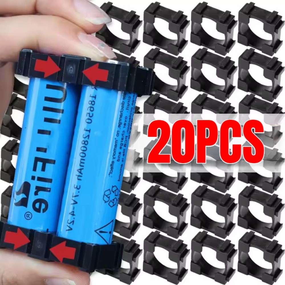 DIY Durable Plastic Li-ION Cell Fixed Brackets Portable 18650 Lithium ...