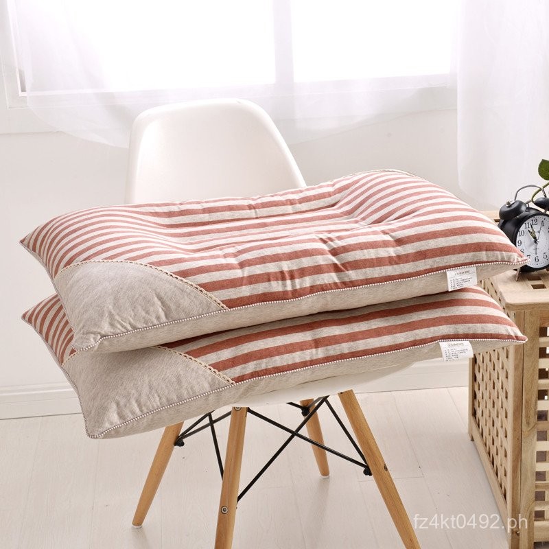 Neck Protection Feather Silk Pillow Student Pillow Knitted Japanese ...