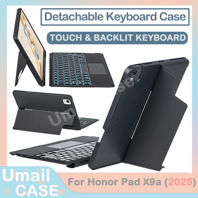 Backlit Touch Keyboard Case For Honor Pad X9a 2025 11.5inch Honor Pad ...