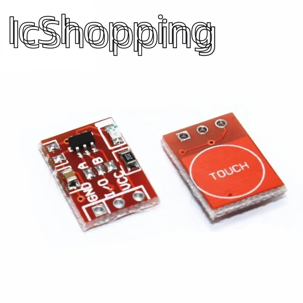 TTP223 Touch button Module Capacitor type Single Channel Self Locking ...