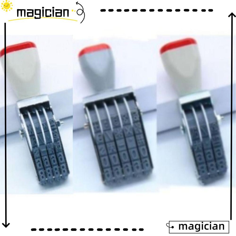MAG Number Stamp, Personalized 3 ,4 or 5 Digit Number Roller Stamps ...