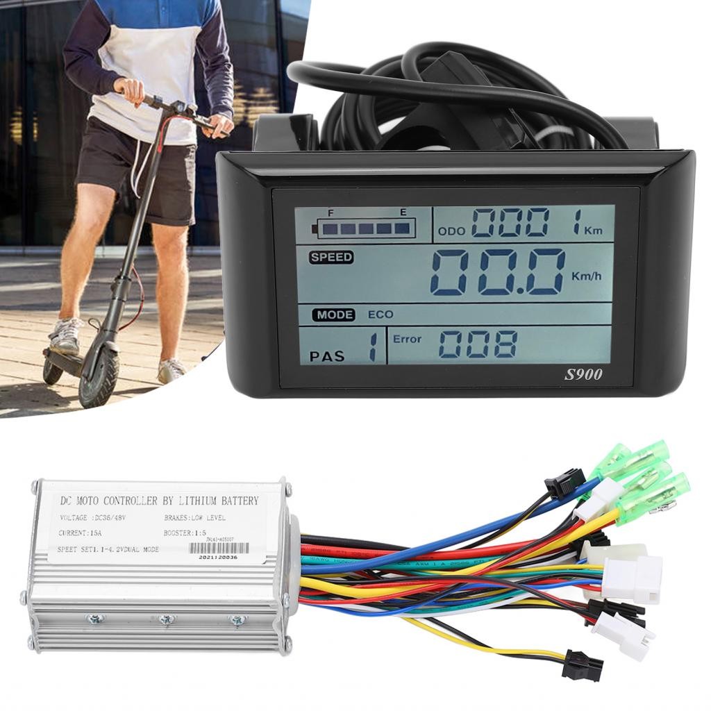 Dressit Alomejor Electric Controller with LCD S900 Display Panel Set 6V ...