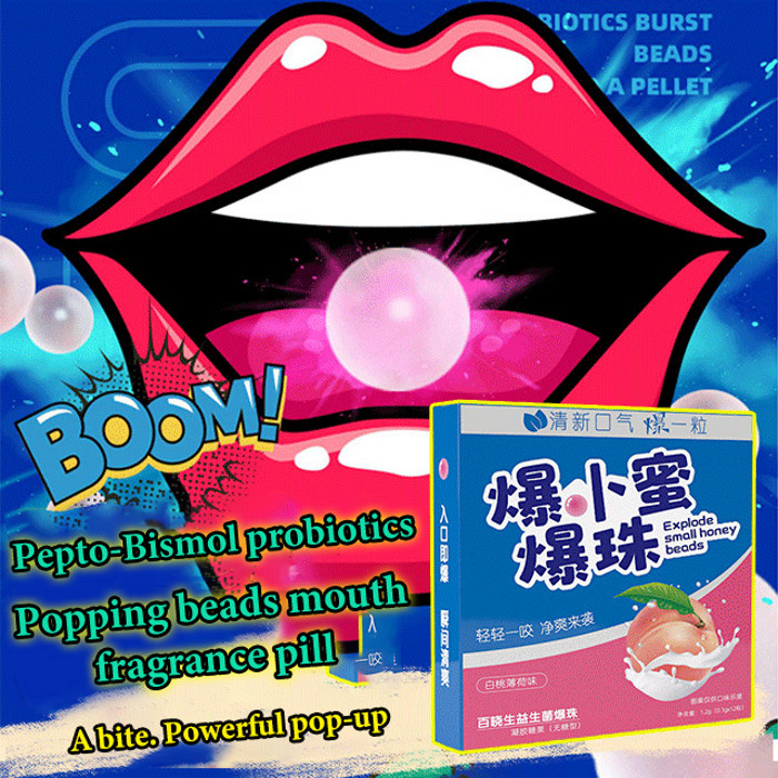Baxiao Sheng probiotic popping beads and mouth pills | Shopee Philippines