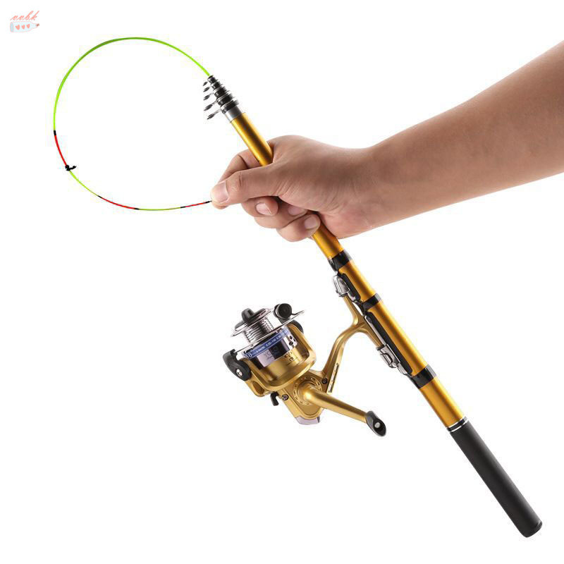 Mini Fishing Rod Ultra Short FRP Telescopic Rock Fishing Raft Fishing ...