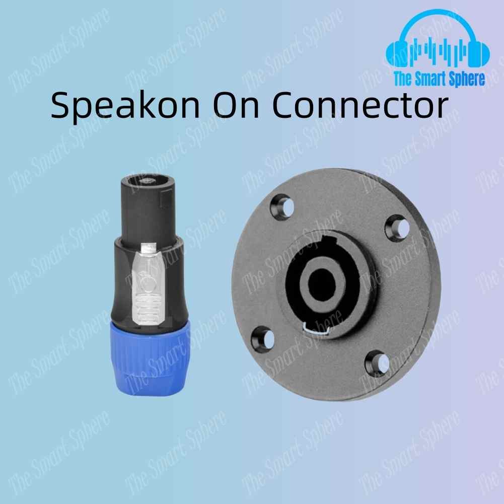Speakon On Connector Male and Female 4 Pins Speakon Terminal Heavy Duty ...