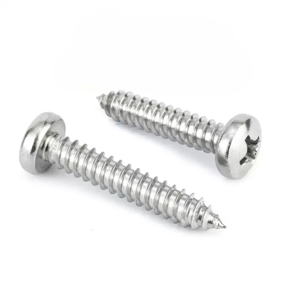 Metal Screw SS304 / Pan Head Self Tapping Screw /Round Head Self ...