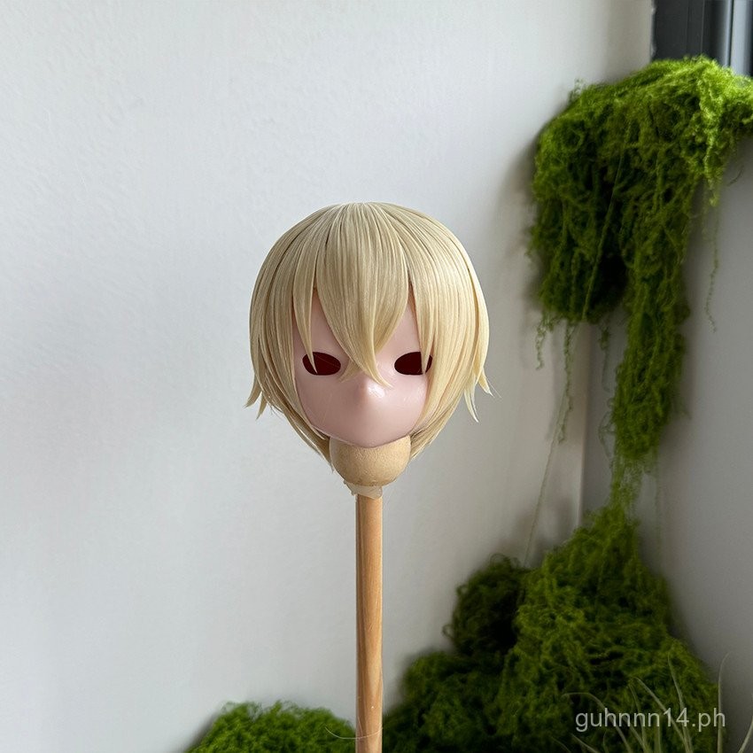 bjd Wig Doll Hair，Amuro tooru Blonde Short Hair for Boys h202 | Shopee ...