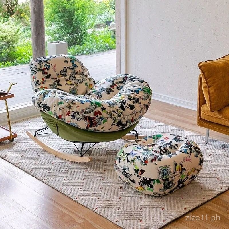 Jumengge Light Luxury Single Lazy Rocking Chair Sofa Recliner Home ...