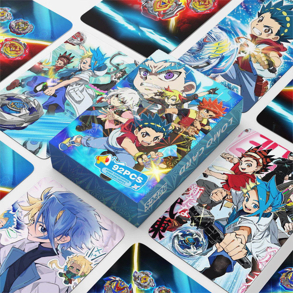 New Bakuten Shoot Beyblade G Revolution 92 Pcs Lomo Card Beyblade G ...