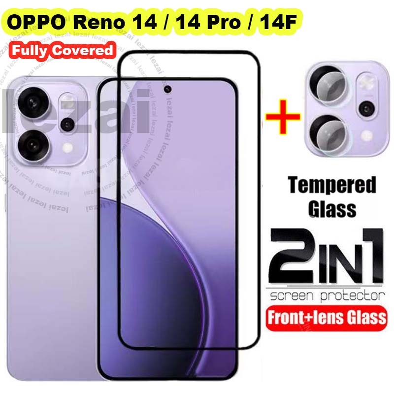 2in1 Screen Protector OPPO Reno 14 Pro 14F 5G Reno14 Pro Reno14Pro ...
