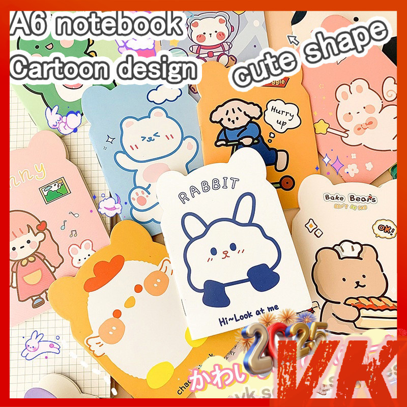 VK A6 Mini Notebook Cute Cartoon Design Small Notepad Children Student ...