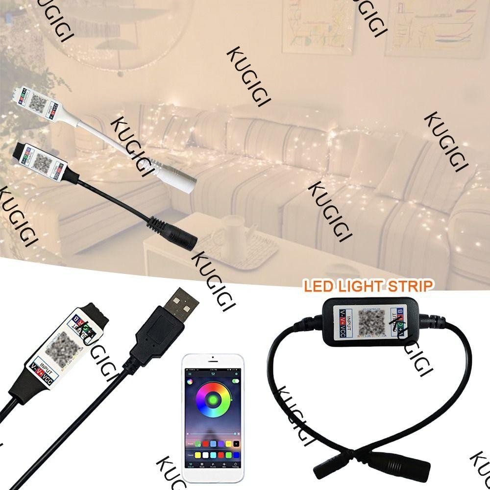 KUGIGI LED Light Strip, Female Plug to 4Pin Connector Smart Mini ...