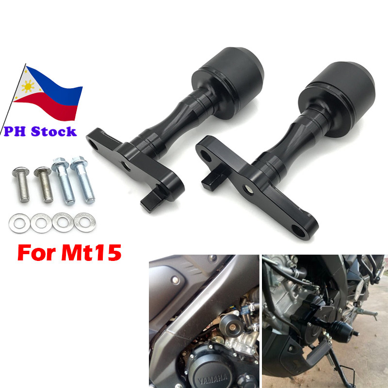 REYGEAKT For Yamaha Mt 15 Mt15 Frame Slider Anti Crash Guard Coils Fall ...