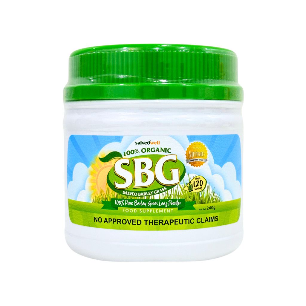 Sbg Salveo Barley Grass Powder In Jar 240g by Salveo well | Shopee ...