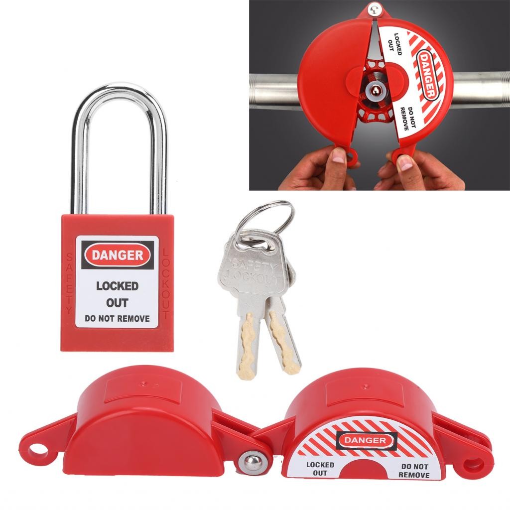 Xguli Home Valve Lockout Safety Padlock Liquefied Gas Water Meter Floor ...