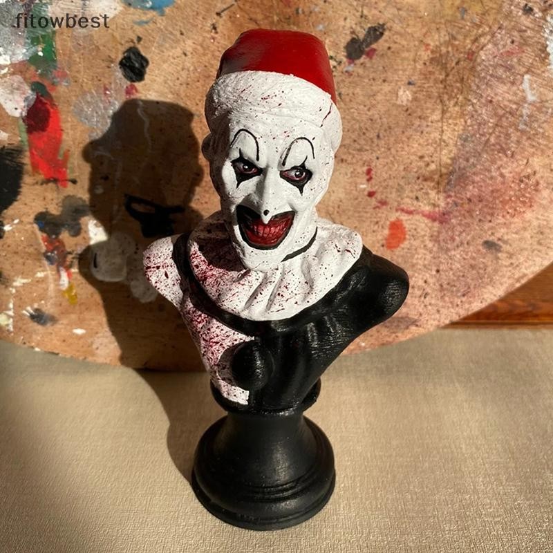 Fbph Terrifier Art The Clown Figure Horror Clown Indoor/Outdoor Garden ...