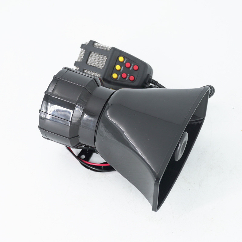 12v 100w Seven-Tone Car Megaphone Square Mouth Speaker Car And ...