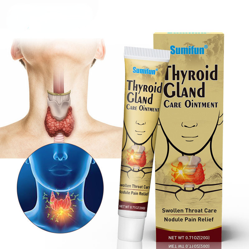 Thyroid Nodule Goiter Elimination Ointment Palpitation Treatment ...