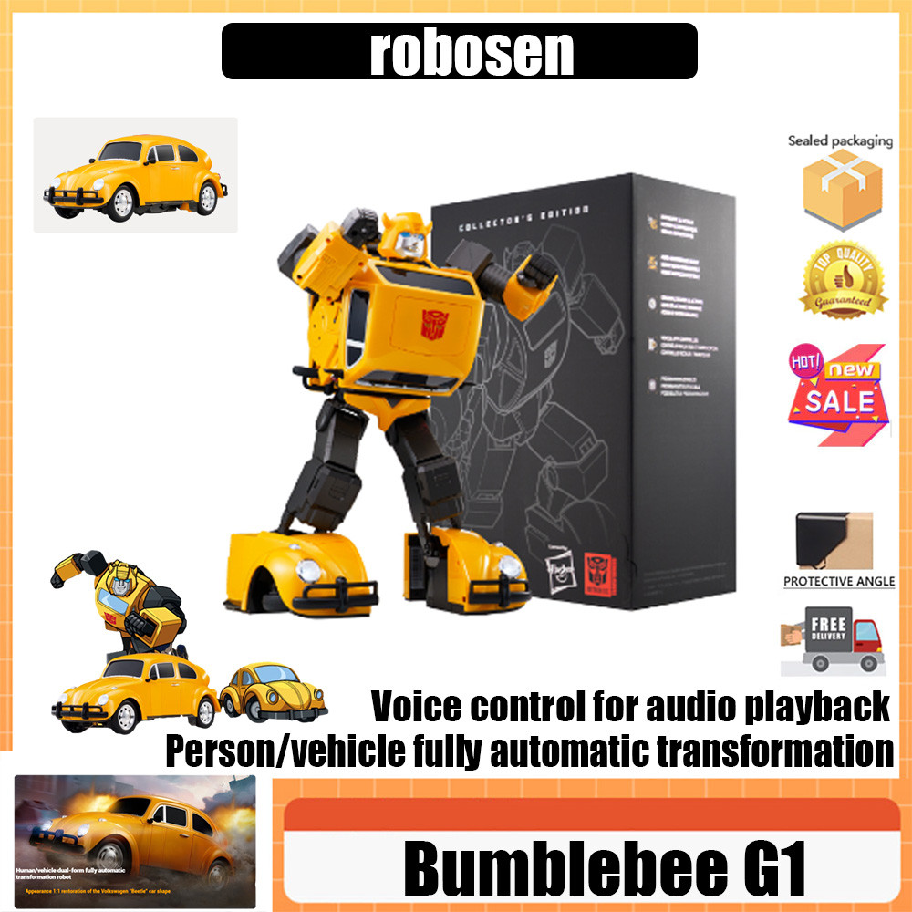 Robosen Bumblebee G1 robosen Bumblebee G1 Flagship Series Automatic ...
