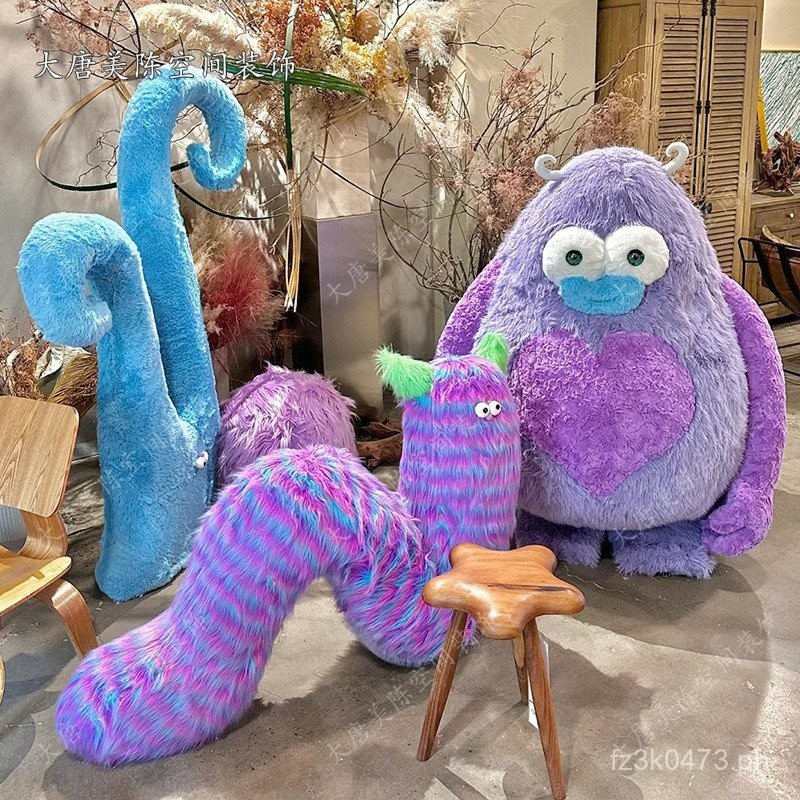 Check-in Internet Celebrity Display Monster Sculpture Mall Props ...