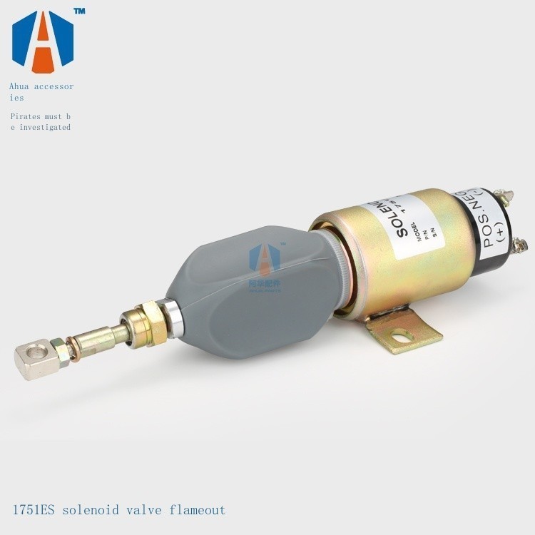Diesel generator set flameout solenoid valve electronic shutdown ...