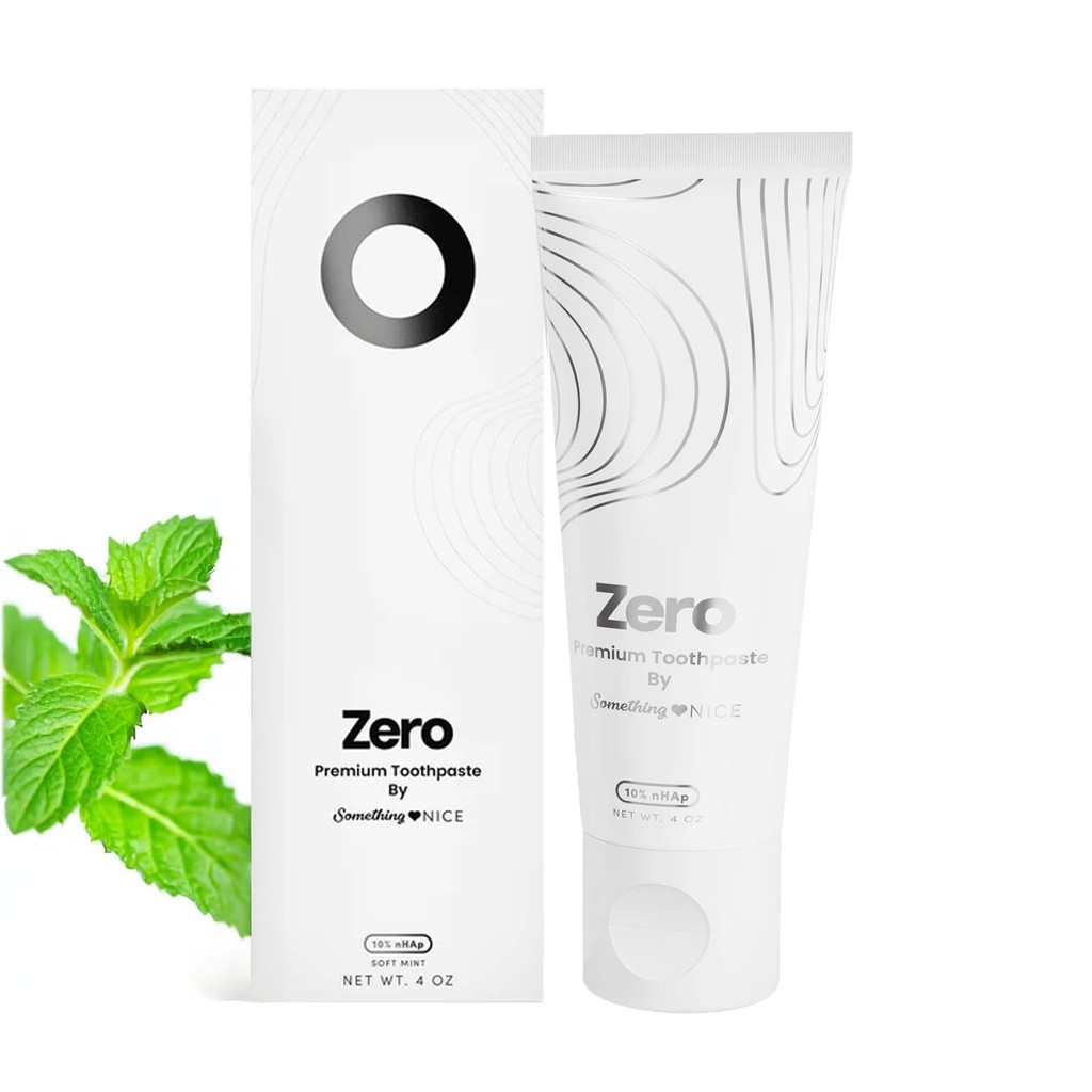 Zero Toothpaste 10% Nano-Hydroxyapatite for Advanced Enamel Protection ...