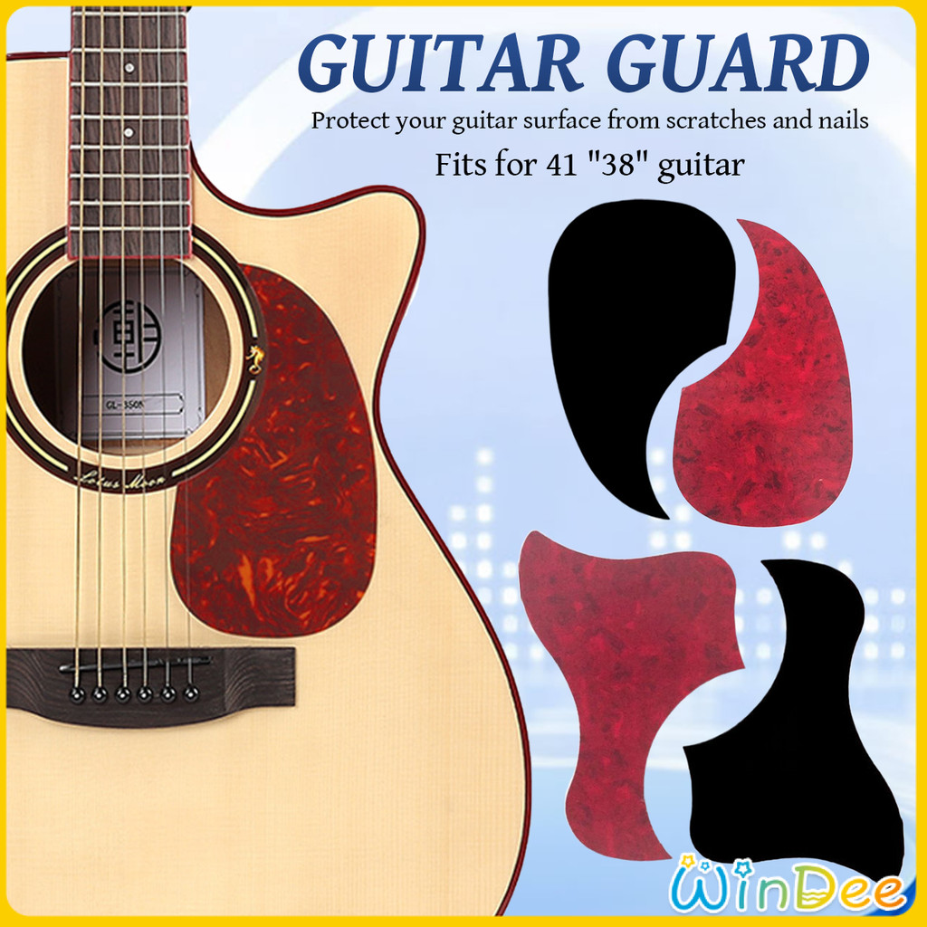 Acoustic Guitar Pickguard Self-adhesive Pick Guard Sticker Scratch ...