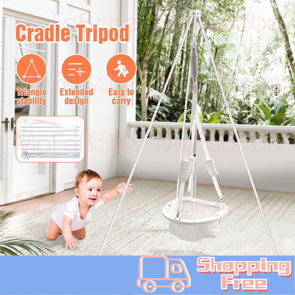 Mafababe Stand Heavyduty For Duyan Thick Metal Frame Swing Home Rocking ...