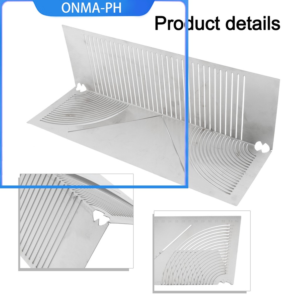 (ONMA) Multifunctional Square Tube Rounded Corner Drawing Tool And ...