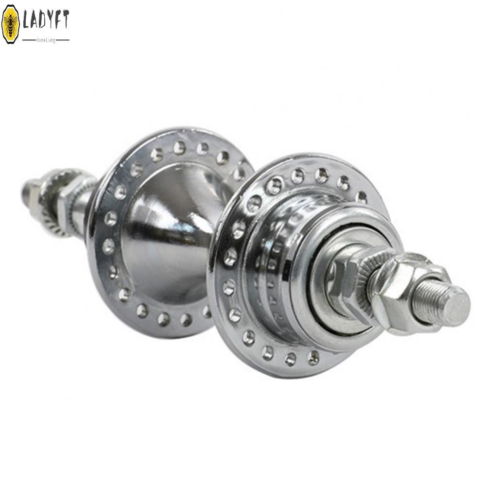 Bike Rear Hub with 36 Round Holes Silver Treatment Smooth and Beautiful ...