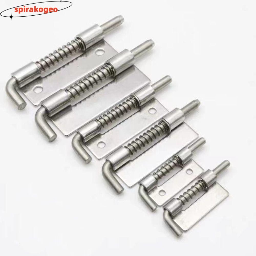 SPIRAKOGEO Door Latch, Anti-theft Catch Lock Spring Loaded Door Lock ...