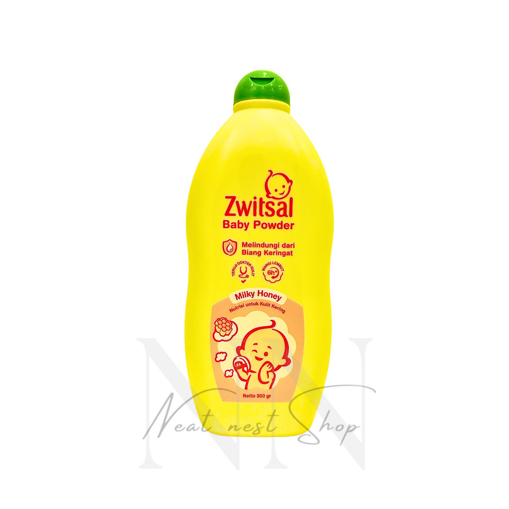 Zwitsal Baby Powder With Rich Honey 300g by Natasha co-brands | Shopee ...